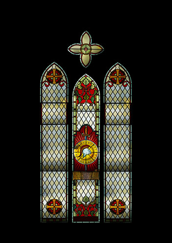 Boer War memorial window | shrine.org.au