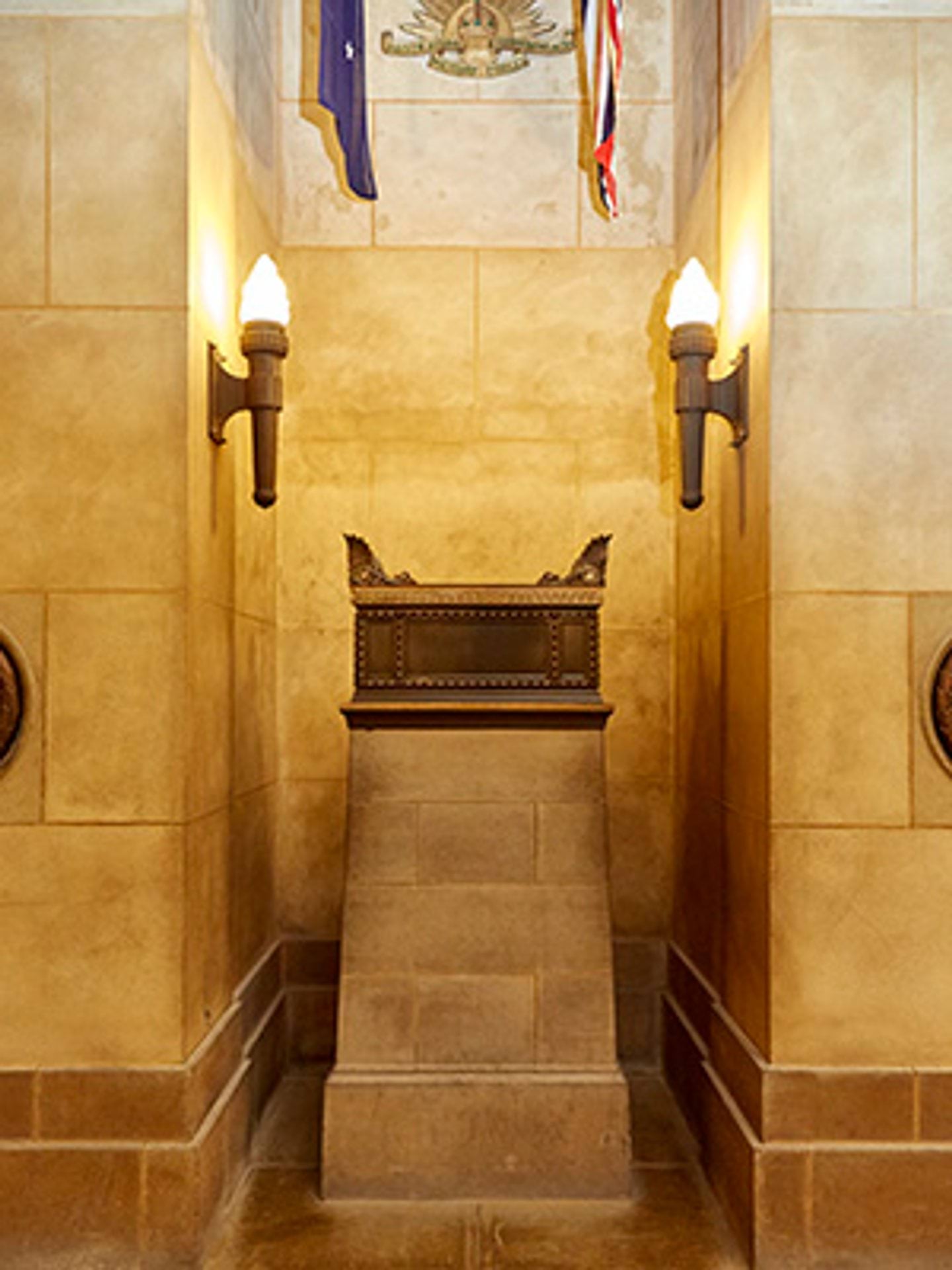 The Crypt casket | shrine.org.au